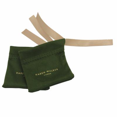 China 80% Polyester 20% Polyamide Jewellery Packaging Pouches 15x20cm Smooth Exterior for sale