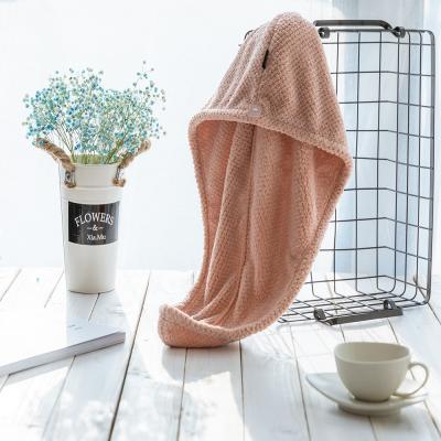 China 250-380gsm Hair Wrap Microfiber Towel Quick Drying 50x70cm Easy To Clean for sale