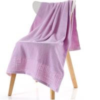 China Plush Microfiber Bath Towel Customized Color For Hotel Home Hair Drying for sale