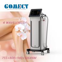 China Hair Removal Diode Laser Machine 755nm 808 940nm 1064nm 12*24mm2 / 12*28mm2 for sale
