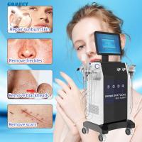 China White / Black Hydra Dermabrasion Machine 16 In 1 Facial Skin Care Machine for sale