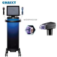 China AC 110V / 220V Microneedle RF Machine Skin Tightening With 2 Handles for sale