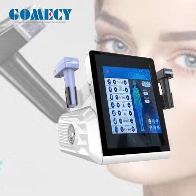 China 2 Handles Portable RF Fractional Machine , Microneedling And Radio Frequency Machine for sale