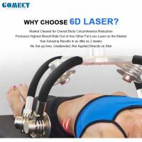 China 6D Air Cooling Lipo Laser Slimming Machine 635nm Red Light for sale