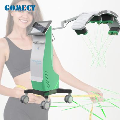 China Green Light Lipo Laser Slimming Machine 532nm With Touch Colour Screen for sale