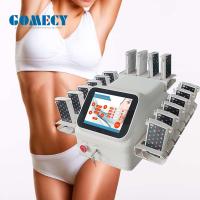 China Lipo Sculpting Machine 209mw Diode Laser Fat Reduction System With 8 Paddles for sale