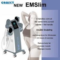 China 13 Tesla EMS Sculpting Machine ABS Material 4 handles With LCD Display for sale