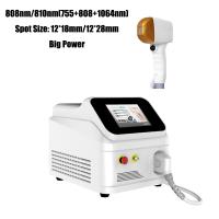 China 1000W 1600W Diode Laser Hair Removal System / Beauty Salon Laser Hair Removal Machine for sale