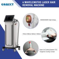 China 4 Wavelengths Ice Alexandrite Laser Hair Removal Machine 808nm 1064nm Diode Laser Equipment for sale