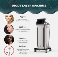 China 4 Wavelength Diode Laser Hair Removal Machine 1200W 1600W 2000W for sale