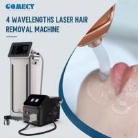 China 1-200J/CM2 Diode Laser Hair Machine 4 Wavelengths Pain Free Hair Removal Machine For Spa for sale