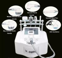China Vacuum Roller Slimming Machine 360  V9 velabody Cavitation Vacuum RF Machine for sale