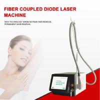 China Painless Fiber Laser Multifunction Hair Removal Machine 808nm for sale