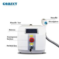 China 1000W Portable Nd YAG Laser Tattoo Removal Machine With Touchable Screen for sale