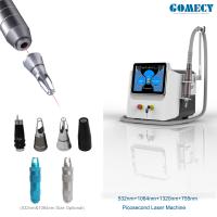 China 100-1000J/cm2 Pigment Removal Machine , Pico Laser Tattoo Removal Machine Price for sale