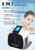 China Hydra Dermabrasion Machine 200W Diamond Peeling Microdermabrasion Machine 8 In 1 for sale