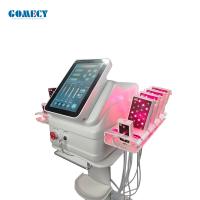 China New 6D Lipo Laser Larger Touch Screen with 6 wavelengths for body slimming skin tigtening for sale