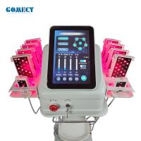 China New 6D Lipo Laser Larger Touch Screen with 6 wavelengths for body slimming skin tigtening for sale