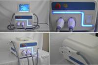 China IPL 2 Handles Skin Rejuvenation Acne Treatment Vascular Hair Removal Machine for sale