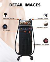 China 12x18mm2/12*28mm Spot Size 808nm Diode Laser Hair Removal Machine Painless for sale