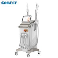 China Vertical 4 IN 1 IPL SHR ND YAG+Diode Elight Machine Painless Permanent Hair Removal for sale