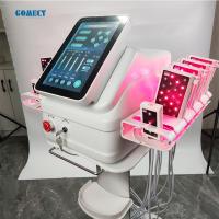 China 6d Lipo Laser Slimming Machine 980nm 635nm 650nm 780nm 810nm 940nm With 10pcs Pads for sale