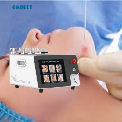 China Portable Sugery Diode Laser Machine Endolaser 980 1470nm For Face Lift Laser Liposuction Weight Loss Endolaser for sale