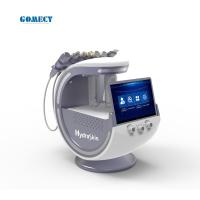China Professional 7 in 1 Hydra Dermabrasion Machine Blue Black Grey 10.1 Inch Touch Screen 10 Levels Golden RF for sale