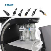 China Professional 7 in 1 Hydra Dermabrasion Machine Blue Black Grey 10.1 Inch Touch Screen 10 Levels Golden RF for sale