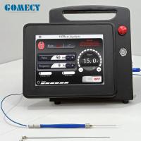 China Black Color Touch Screen 1470nm Hemorrhoids Laser Treatment System Endolift Laser EVLT Veins Reduct for sale