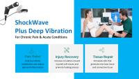 China Spine Muscle Relaxation Shockwave Therapy Machine with 12.1 Inch Touch Screen and Pneumatic Ballistic Shock Wave Technology for sale