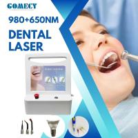 China Dental Soft Tissue Laser 980nm Teeth Physiotherapy Pain Removing Teeth Whitening Laser Dental Clinic Therapy for sale