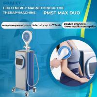 China New Arrival Dual Channel PMST MAX DUO 7 Tesla Magneto Induction System Healing Physiotherapy Equipment Rehabilitation Body for sale