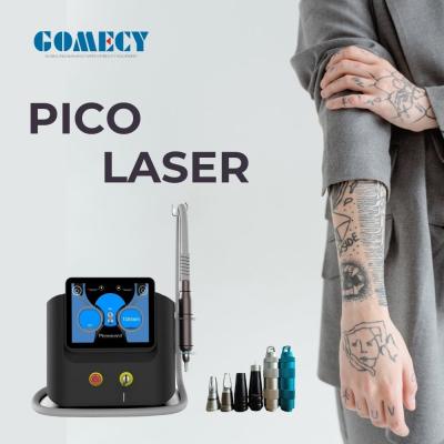 China 1064nm Spots Size Adjustable Heads Picosecond Laser Machine with Treatment Tips and Energy Max 2000mj for sale