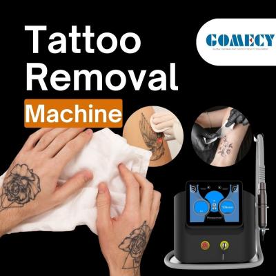 China Professional ND YAG Solid Laser Q Switched Laser Machine for Effective Tattoo Removal and Skin Rejuvenation for sale