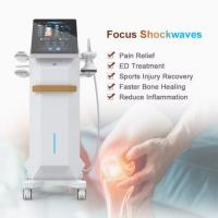 China Professional Vertical Piezoelectric FSWT Shock Wave Therapy Machine for Musculoskeletal Disorders for sale