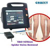 China Blood Vessels Removal EVLT Laser Machine Dual Wavelength 980nm 1470nm Varicose Veins Beauty Personal Care for sale