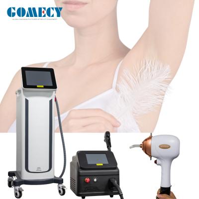 China Gomecy Best Diode Laser Hair Removal Machine Professional 755nm 808nm 940nm 1064nm Wavelength for sale