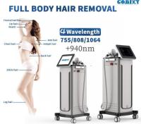 China Gomecy Best Diode Laser Hair Removal Machine Professional 755nm 808nm 940nm 1064nm Wavelength for sale