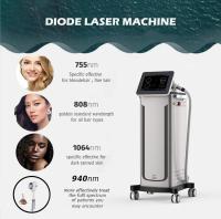 China Gomecy Best Diode Laser Hair Removal Machine Professional 755nm 808nm 940nm 1064nm Wavelength for sale