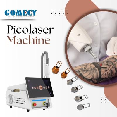 China 5mm Spot Size Q-switched Nd Yag Laser 755nm Picolaser with Air and Water Cooling for sale