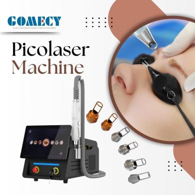 China Q Switched ND Yag Laser Machine 2000W High Energy And 6 Functions 100-2000J For Remove Age Pigmented Birthmarks for sale