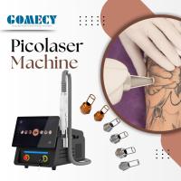 China Picosecond Laser Tattoo Removal Machine Nd Yag Tattoo Remove Machine Picolaser Laser Pico Q-switch Carbon Laser Peel Machine for sale