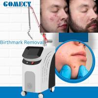 China 532nm 755nm 1064nm Vertical Q Switch Picosecond Laser for Acne Removal for sale