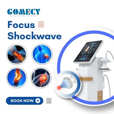 China Effective and Deep Penetrating Treatment with Gomecy Focus Shockwave Therapy Machine for Musculoskeletal Pain for sale