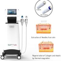 China Gold RF Microneedle-Machine Vertical Fractional RF Microneedle Face and Body Tightening Lifting Treatment for sale