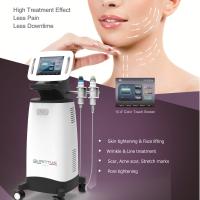 China Gold RF Microneedle-Machine Vertical Fractional RF Microneedle Face and Body Tightening Lifting Treatment for sale
