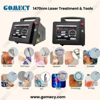 China Newest Endolaser 1470nm 980nm Diode Laser Face Lifting Liposuction Machine Air Cooling for sale
