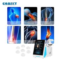 China 8Bar Less Tissue Damage Focus Shockwave Therapy Machine  Physiotherapy Deep Tissue Healing Pain Relief for sale