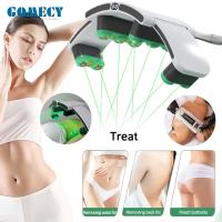 China Slimmer 10D Lipo Laser 532nm Green Light And Endo Roller Therapy Combined Body Slimming Machine for sale
